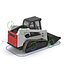 Max Compact Tracked Loader Rigged