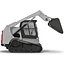 Max Compact Tracked Loader Rigged