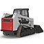 Max Compact Tracked Loader Rigged