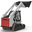 Max Compact Tracked Loader Rigged
