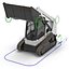 Max Compact Tracked Loader Rigged
