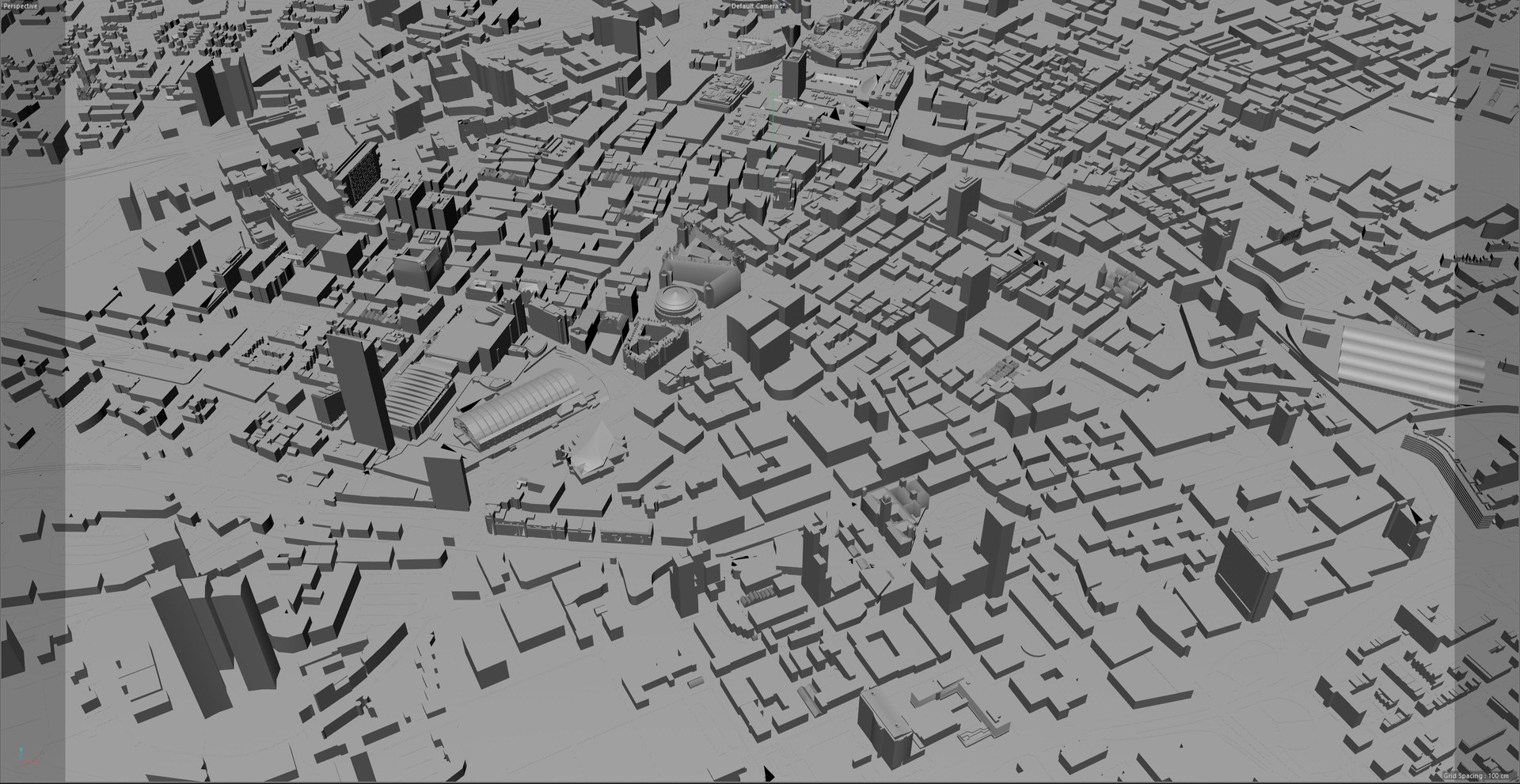 3D Manchester Downtown UK Model - TurboSquid 1989295