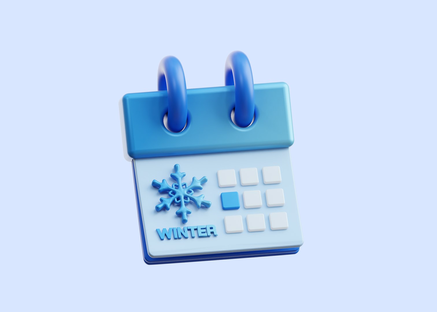 3D Winter Season 3D Illustration Model - TurboSquid 2230186