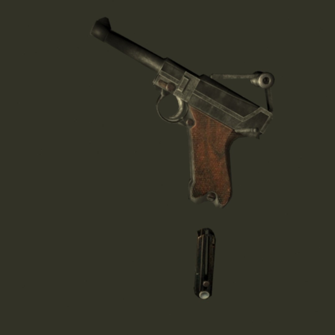 Gun Pistol Model - TurboSquid 1283289