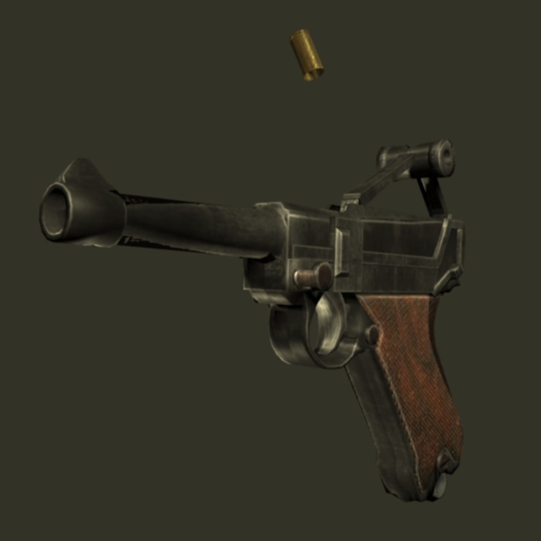 Gun Pistol Model - TurboSquid 1283289