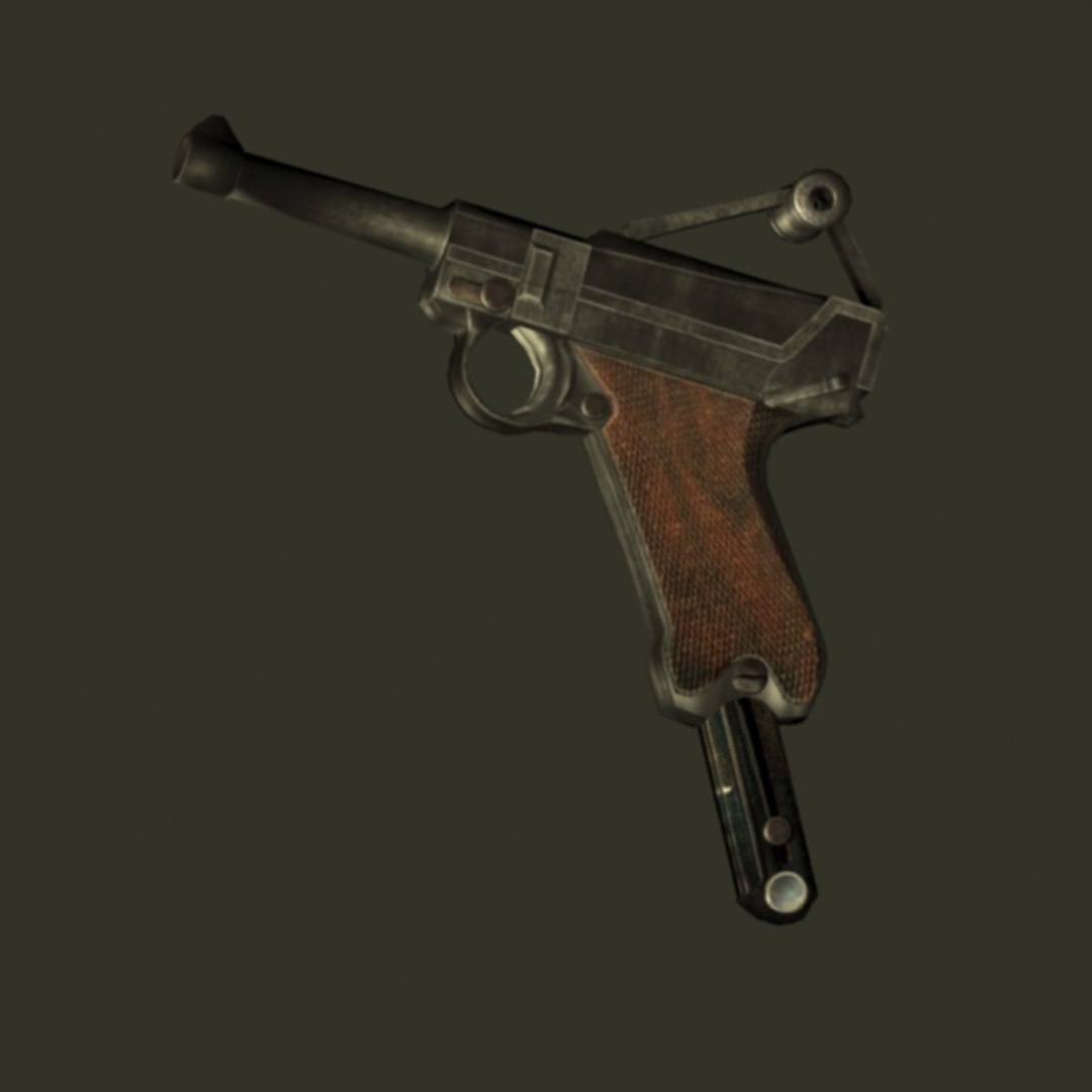 Gun Pistol Model - TurboSquid 1283289