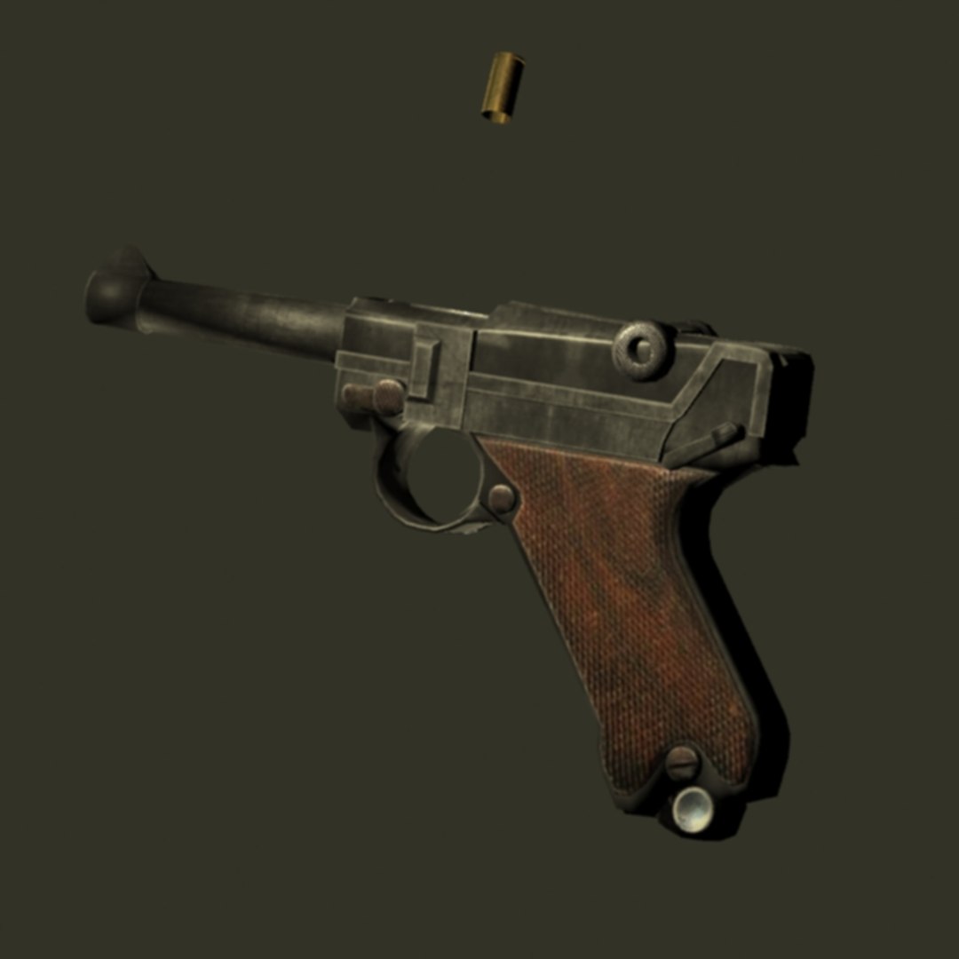 Gun Pistol Model - TurboSquid 1283289