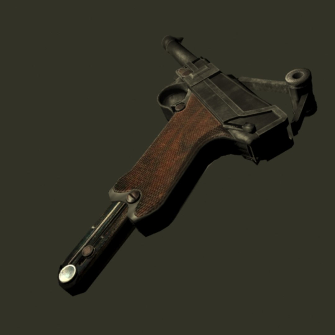 Gun Pistol Model - TurboSquid 1283289
