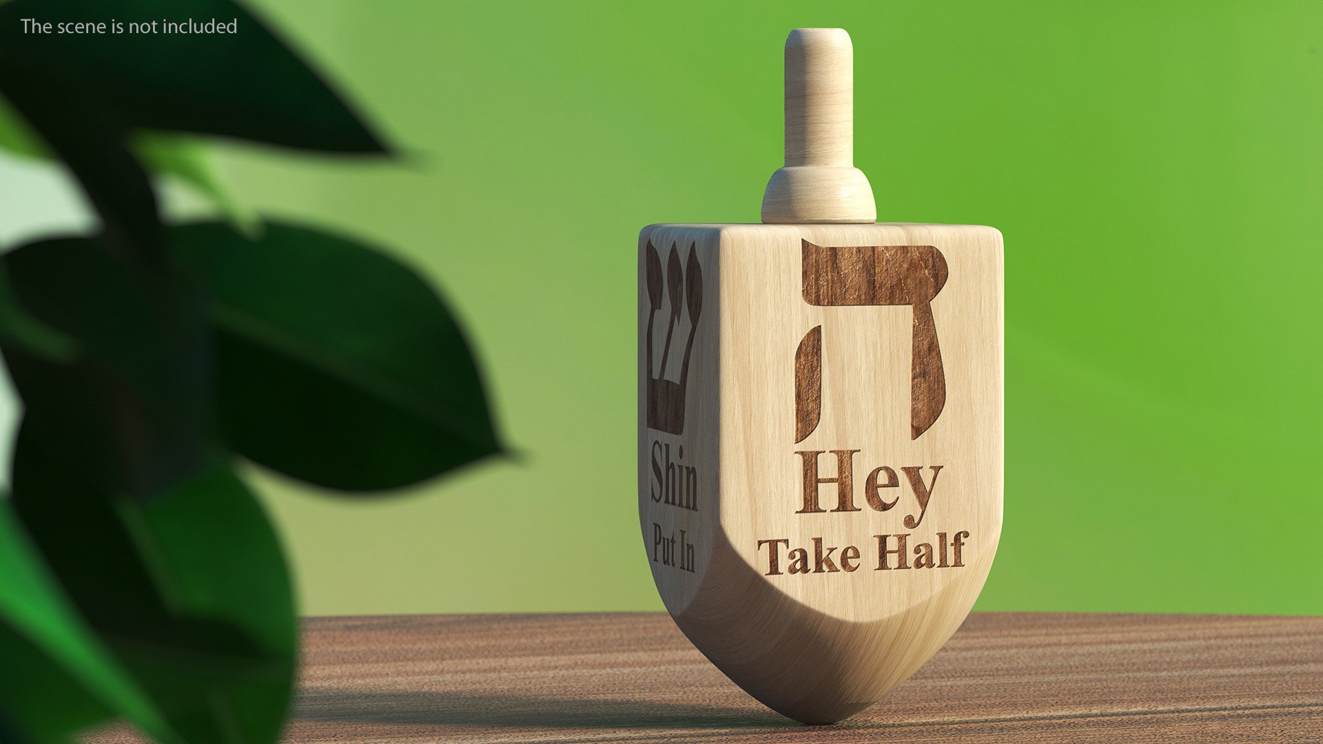 3D Carved Dreidel Model - TurboSquid 2051165