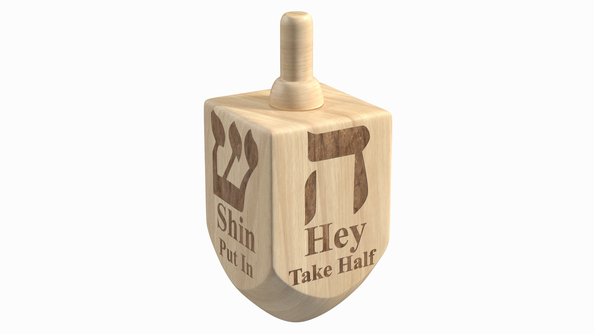 3D Carved Dreidel Model - TurboSquid 2051165