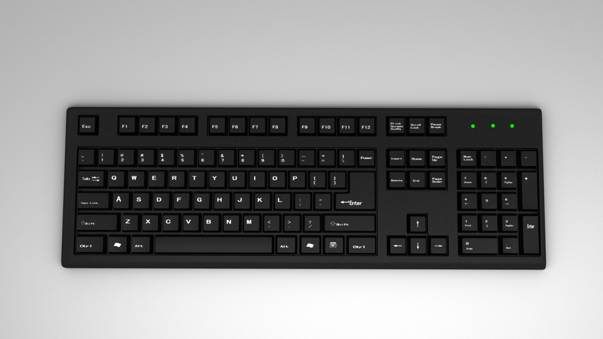 Pc Keyboard Obj
