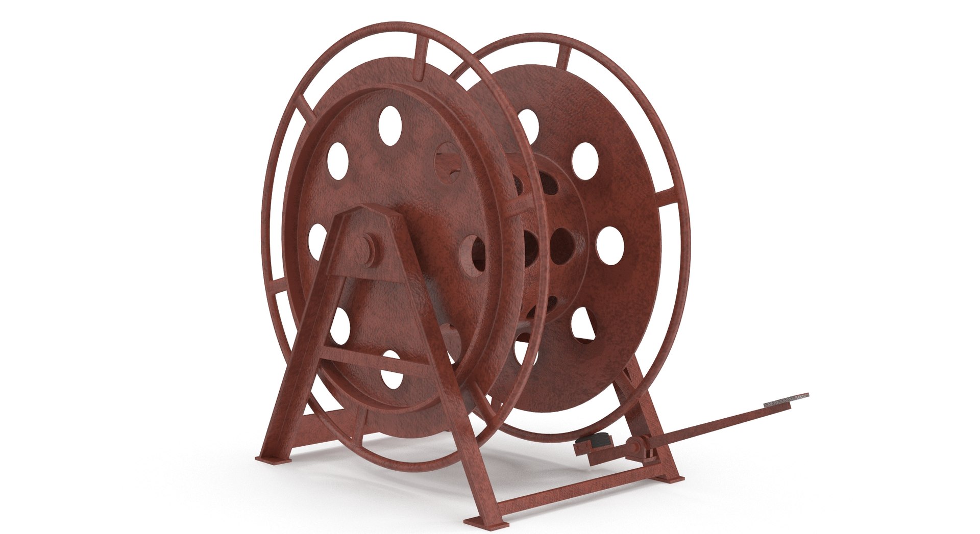 Mooring Rope Reel Dirt Model - TurboSquid 1669673