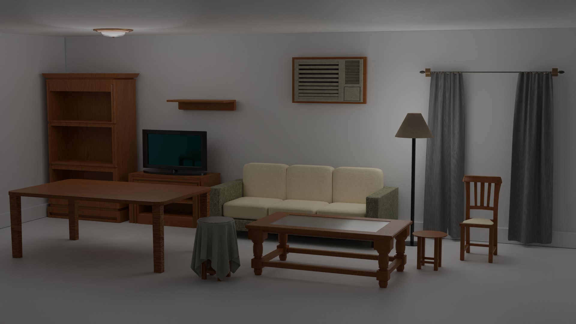 LivingRoom 3D model - TurboSquid 2164305