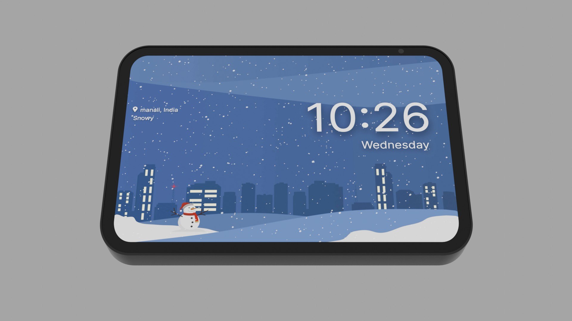 3D Model Smart Desk Clock - TurboSquid 2338614