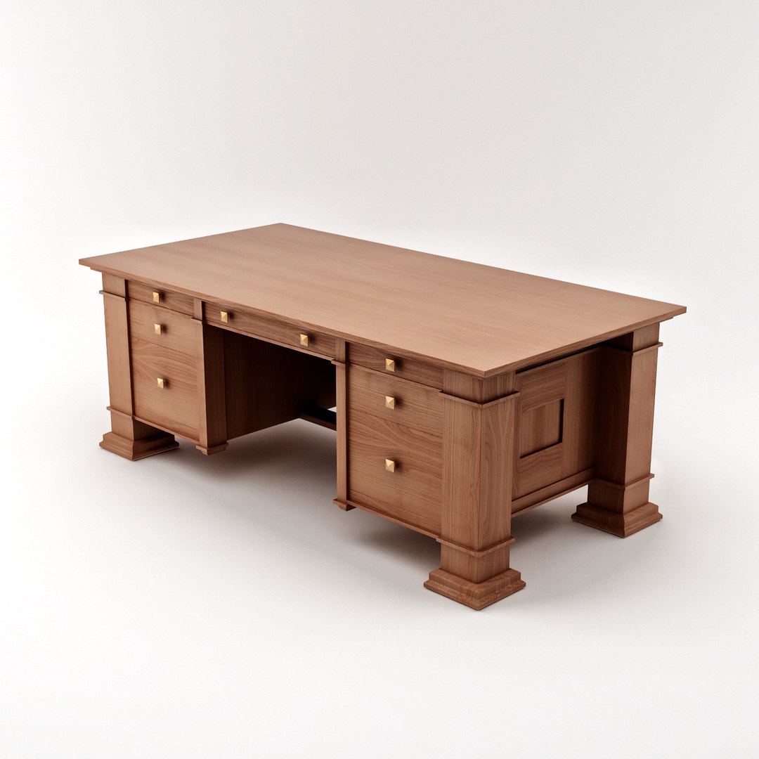 Design Table Desk 3d Dxf