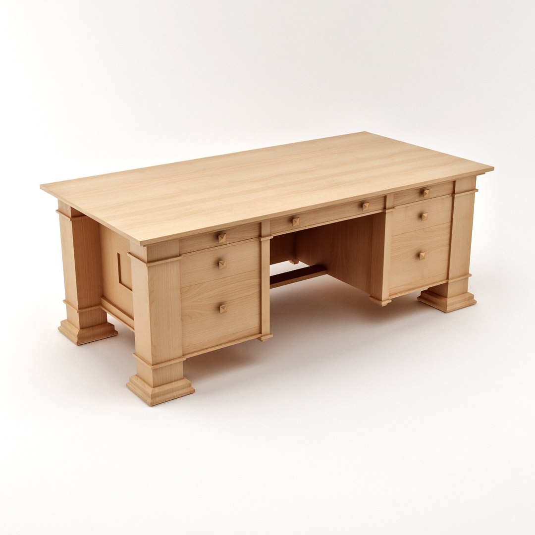 Design Table Desk 3d Dxf