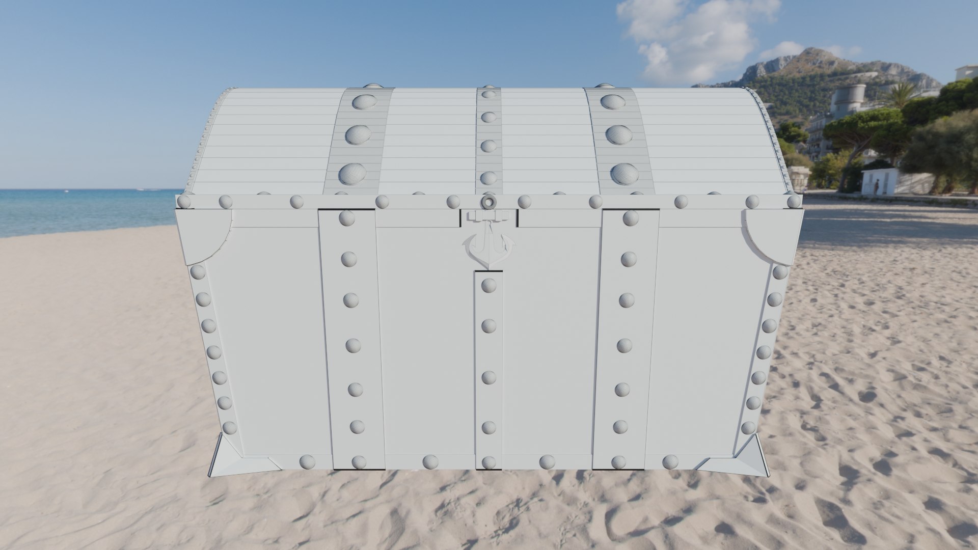 Pirate Chest 3D Model - TurboSquid 2275287