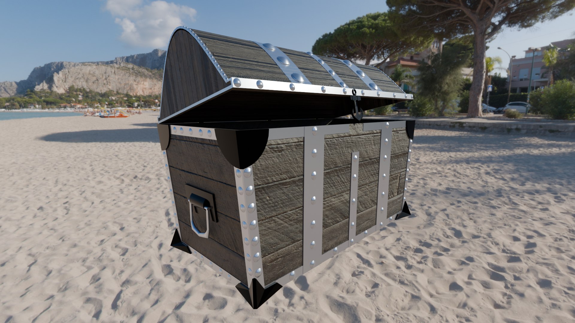 Pirate Chest 3D Model - TurboSquid 2275287
