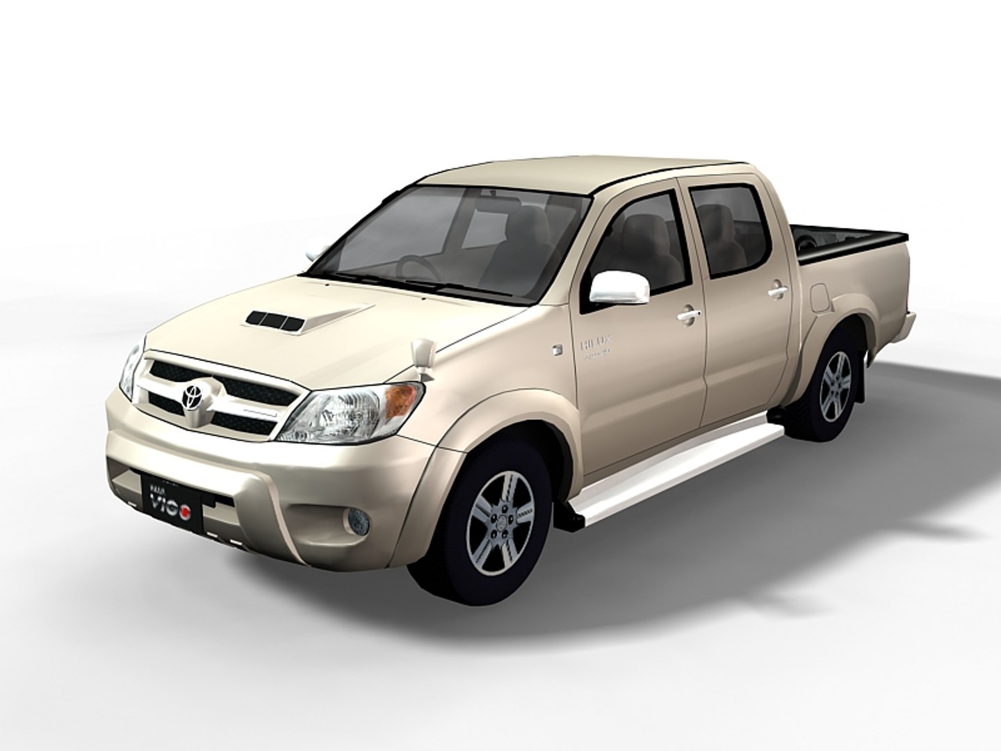 Toyota Hilux Vigo Dcab 3d Max