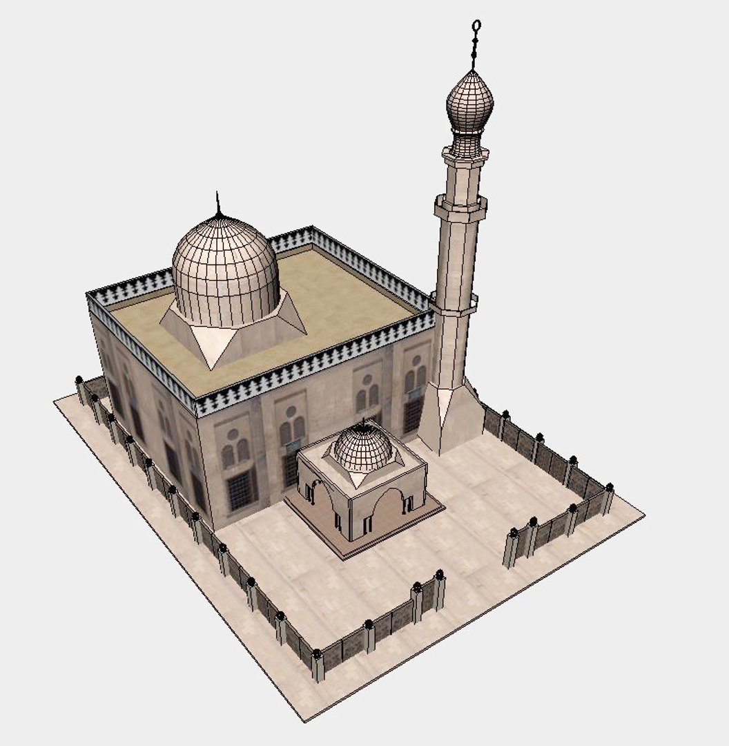 3D Old Islamic Mosque - TurboSquid 1561777