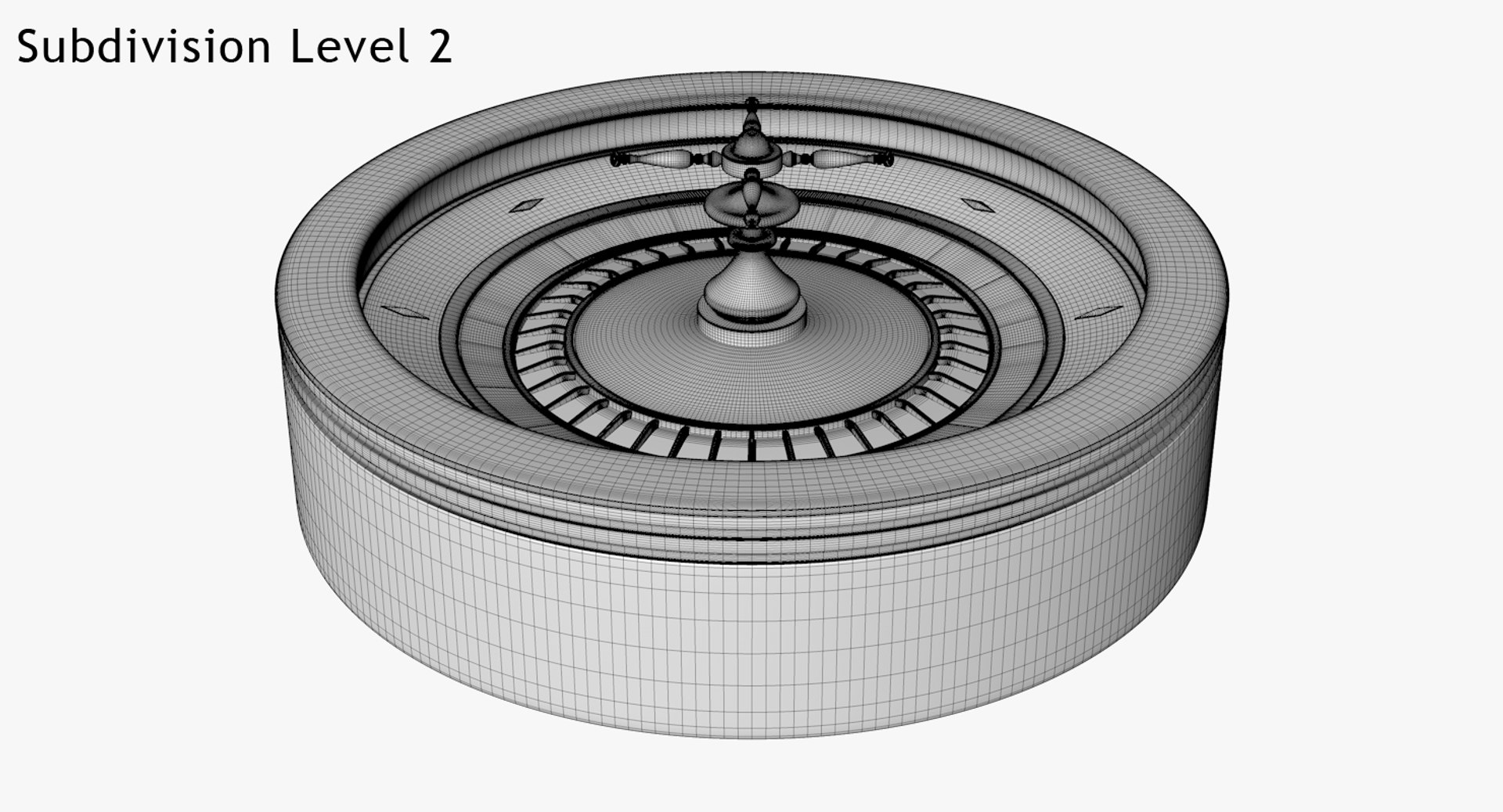 3D Roulette Wheel - TurboSquid 1260965