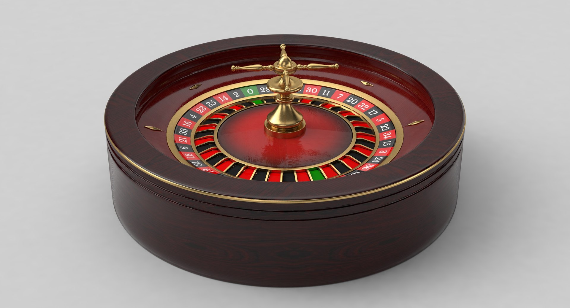 3D roulette wheel - TurboSquid 1260965