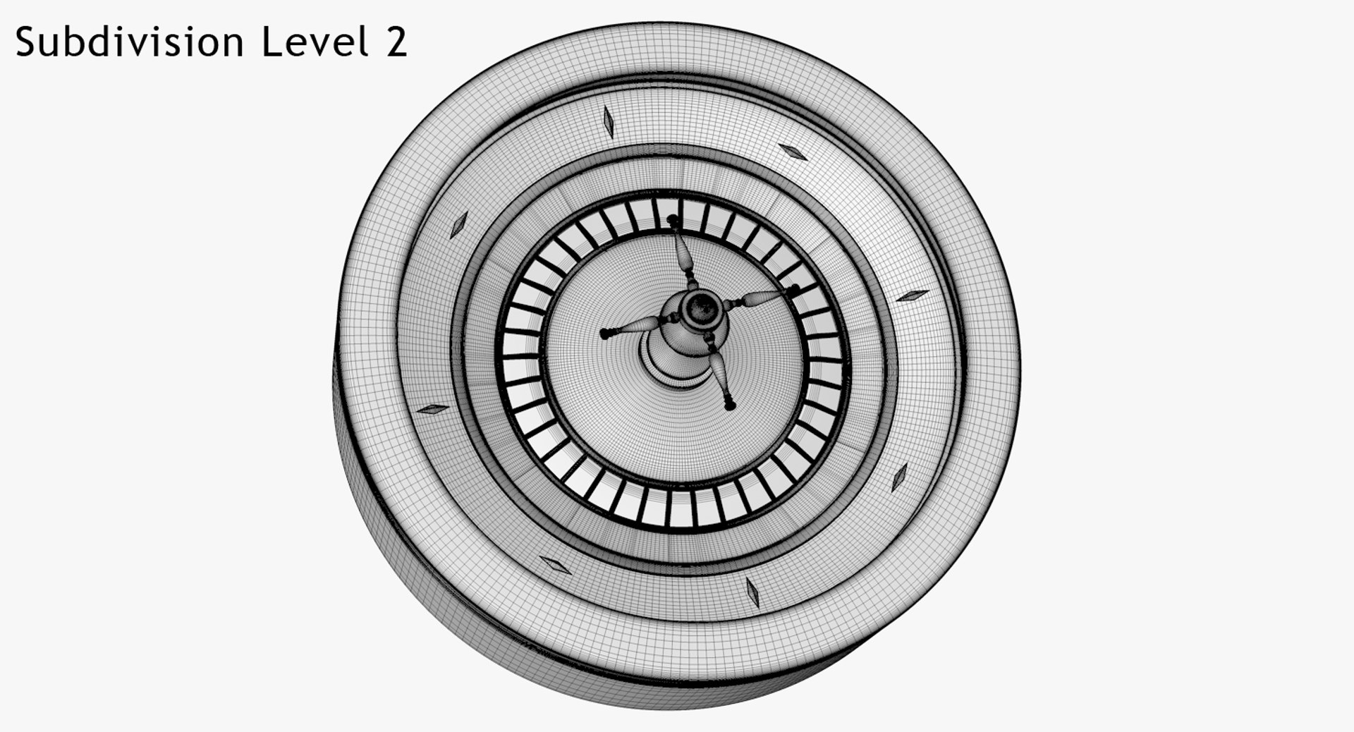 3D Roulette Wheel - TurboSquid 1260965