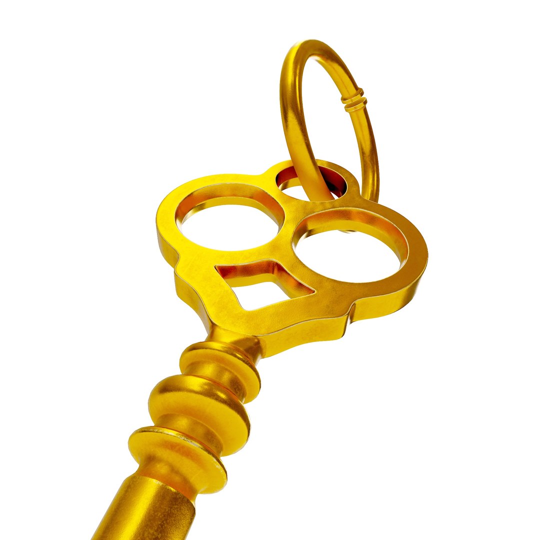 3D Door Gold Key 3d Model - TurboSquid 1976712