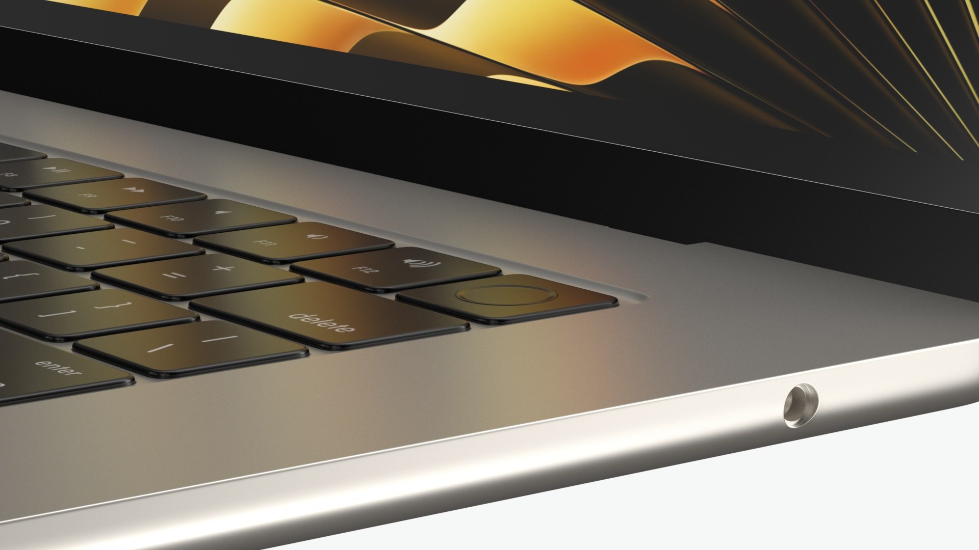 Apple MacBook Air M4 Starlight 3D Model - TurboSquid 2374498