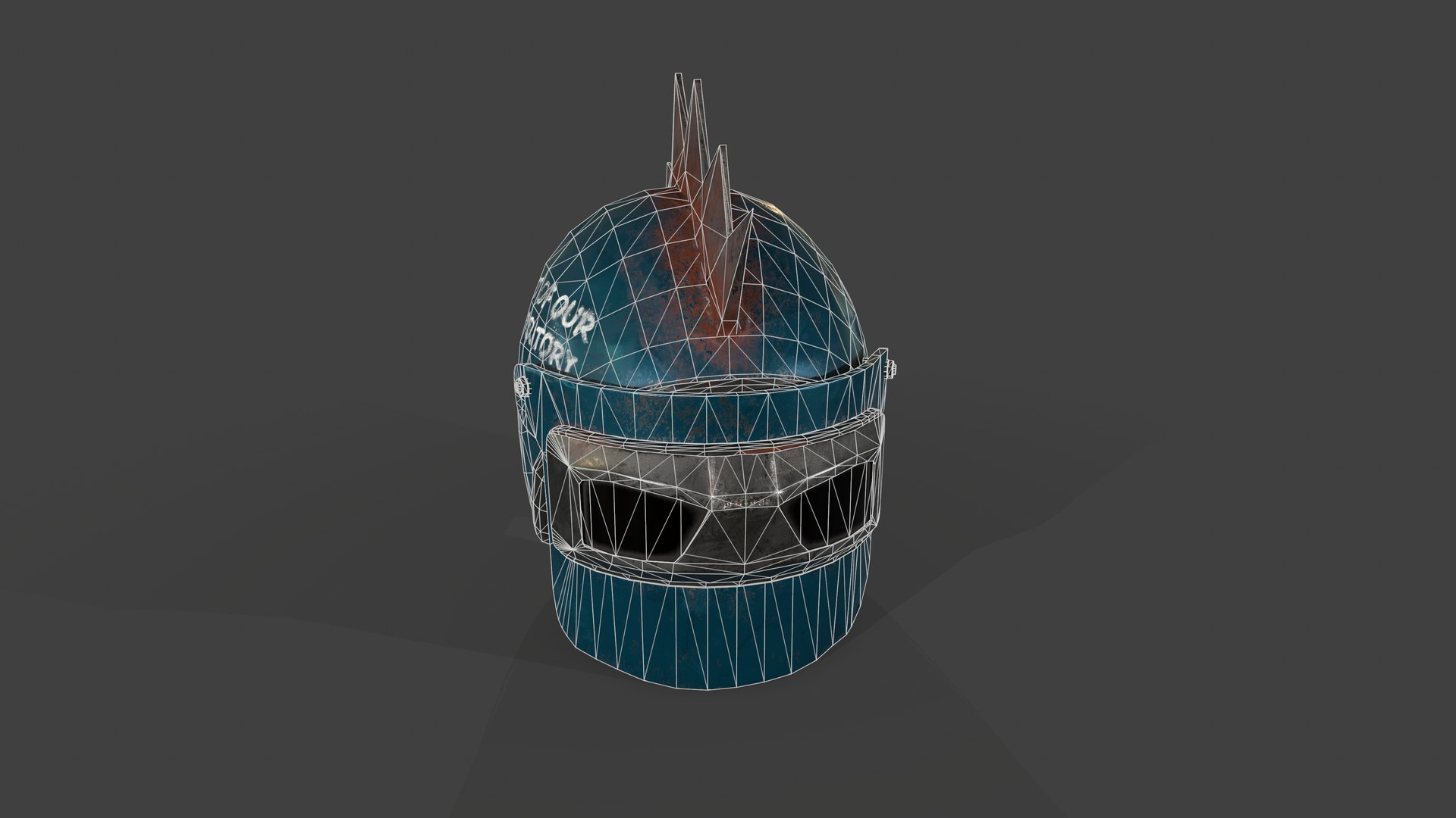 3D raider helmet low-poly ready - TurboSquid 1700630
