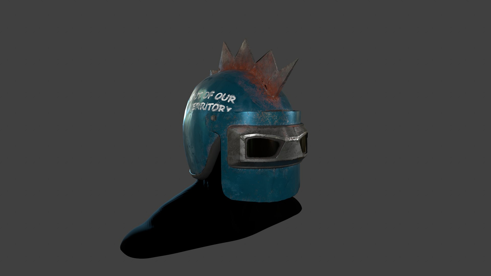 3D raider helmet low-poly ready - TurboSquid 1700630