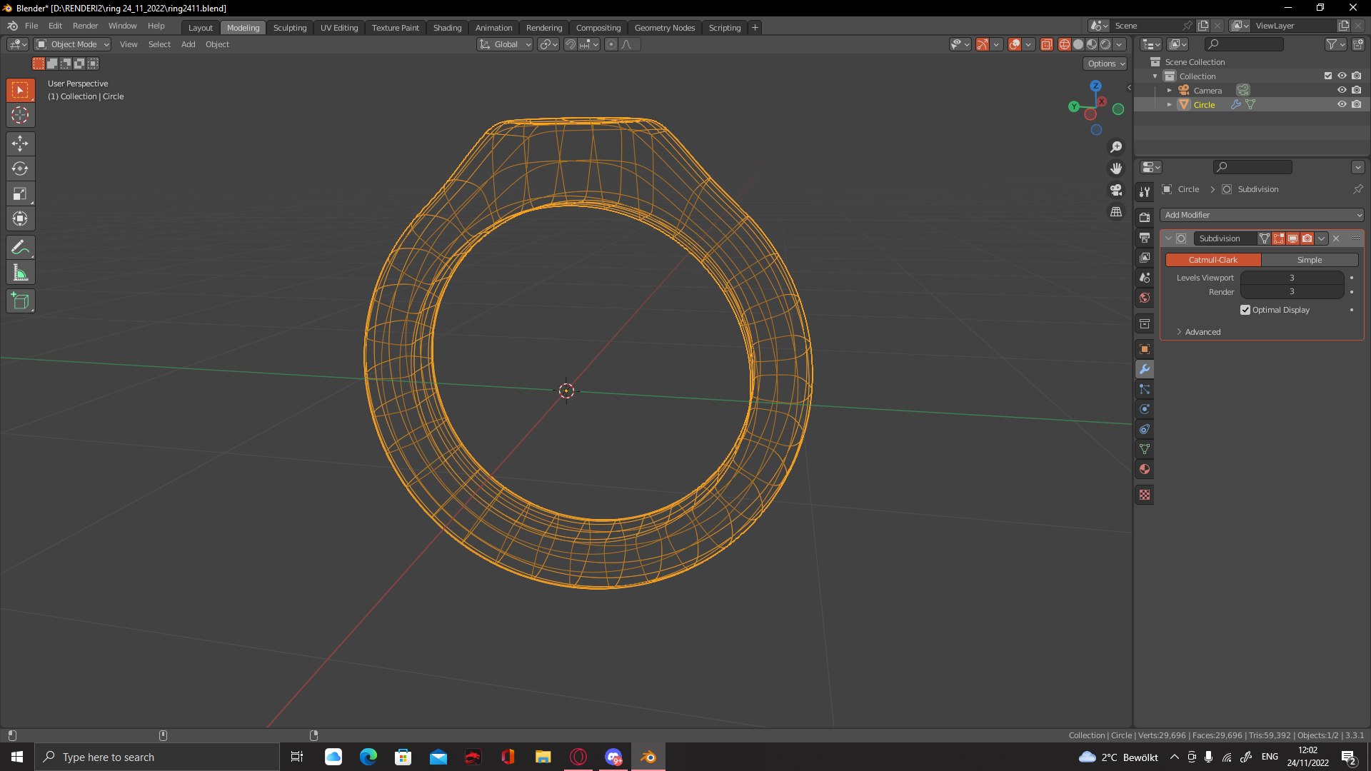 Ring Model 3D - TurboSquid 1992068