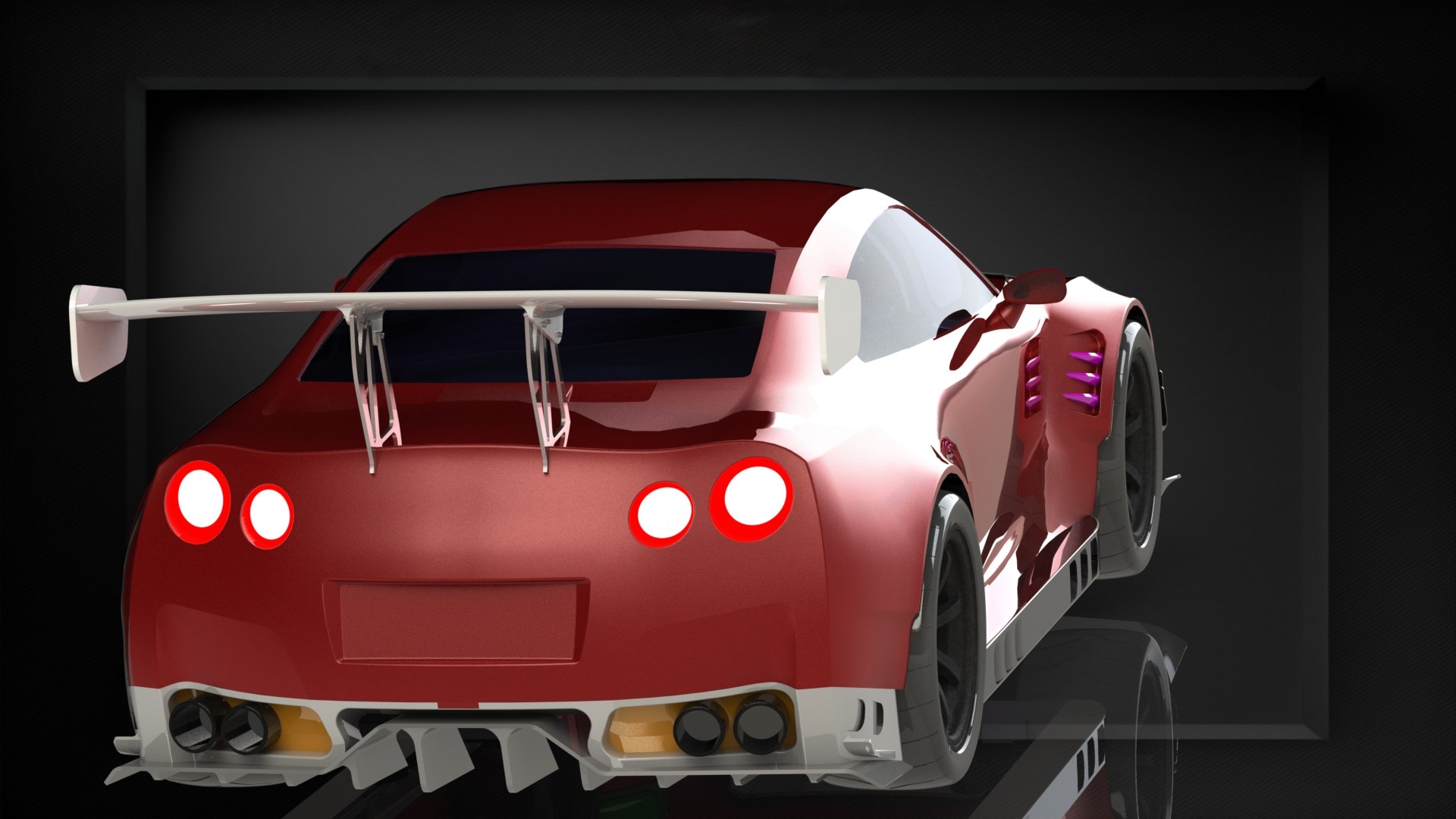 Nissan GT-R R35 3D Model - TurboSquid 2356009