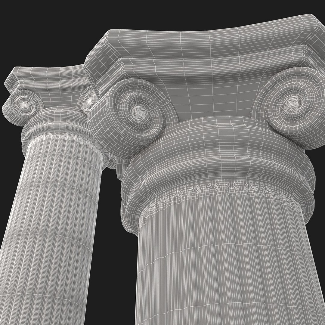 3ds Column 01 3 Sizes