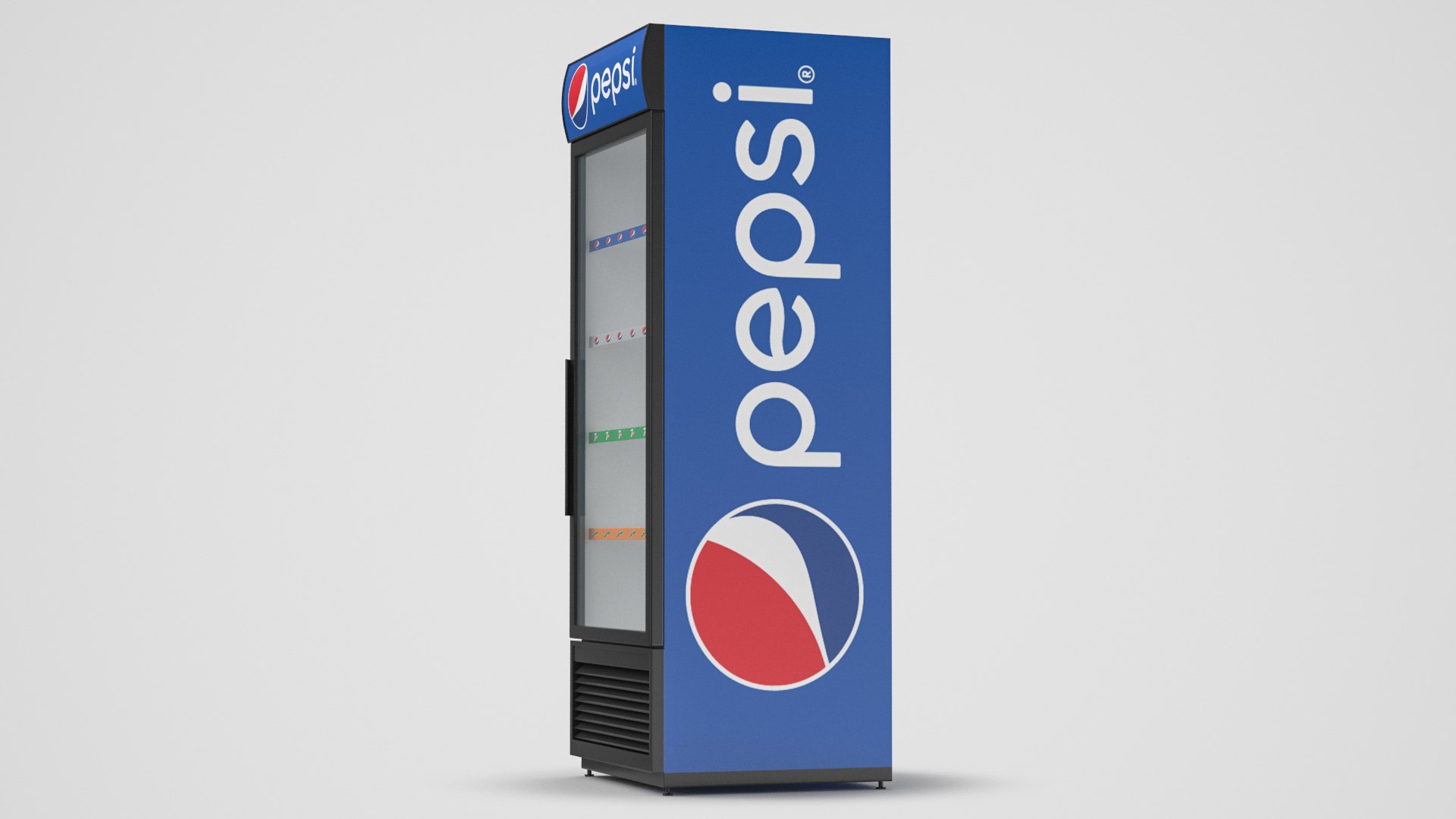 Pepsi Refrigerator Display Model - TurboSquid 1641768