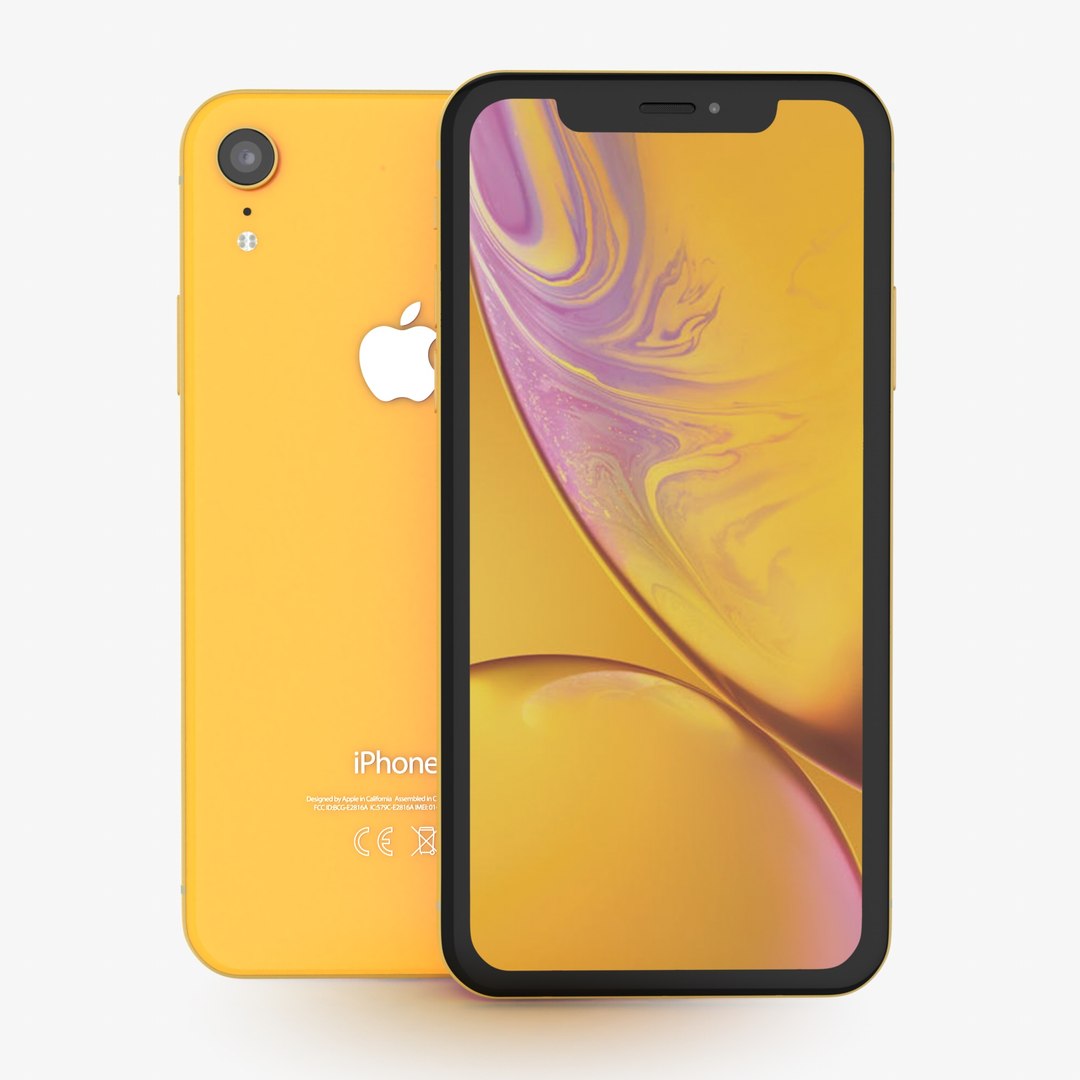 Apple Iphone Xr 3D Model - TurboSquid 1382910