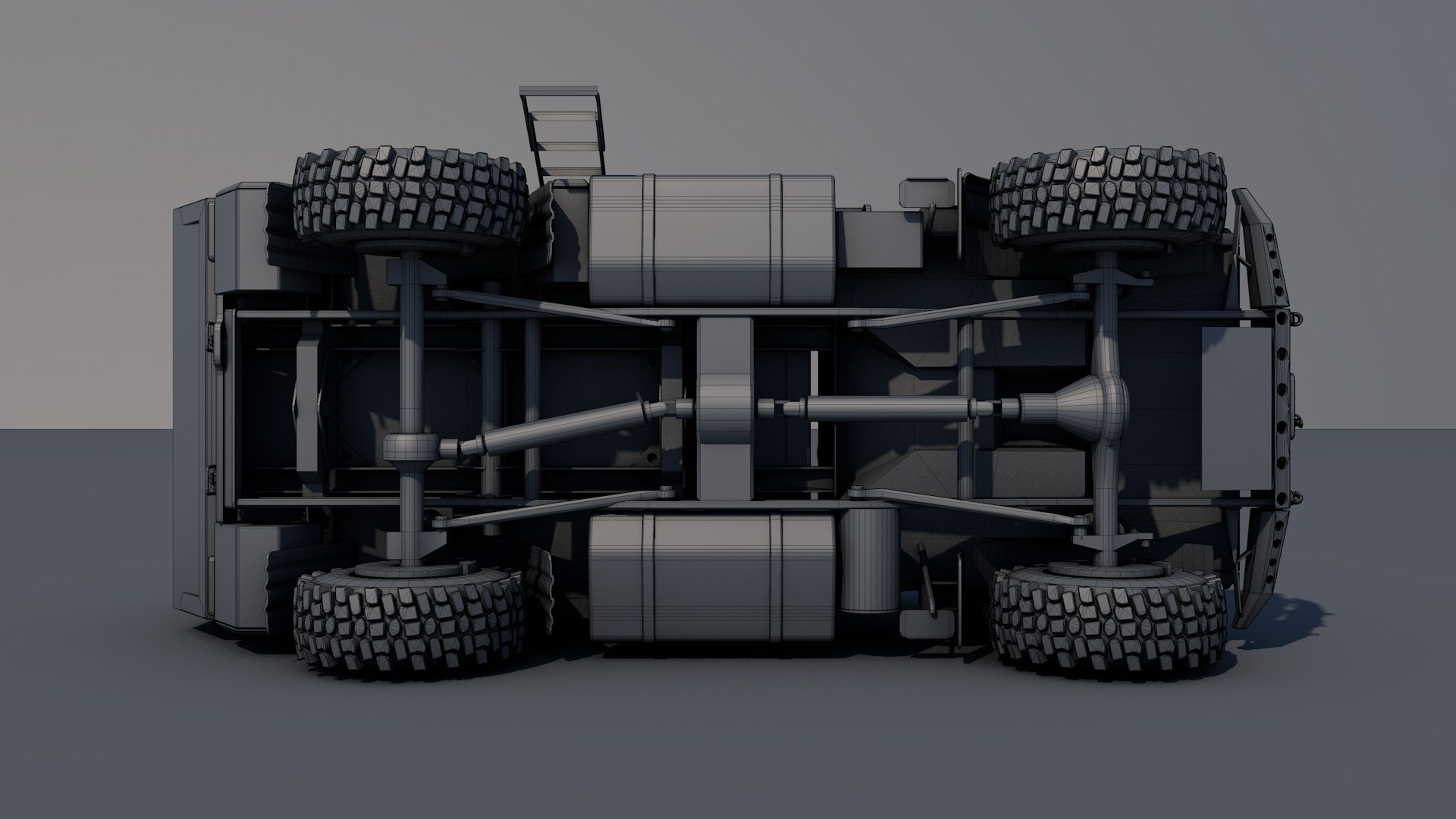 3D Model Unimog – Atlas 4×4 Mid-Poly - TurboSquid 1730453
