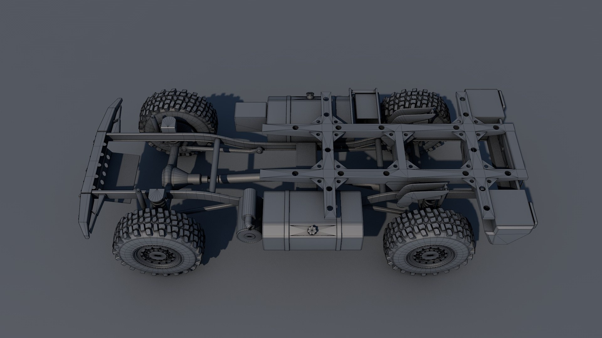 3D Model Unimog – Atlas 4×4 Mid-Poly - TurboSquid 1730453