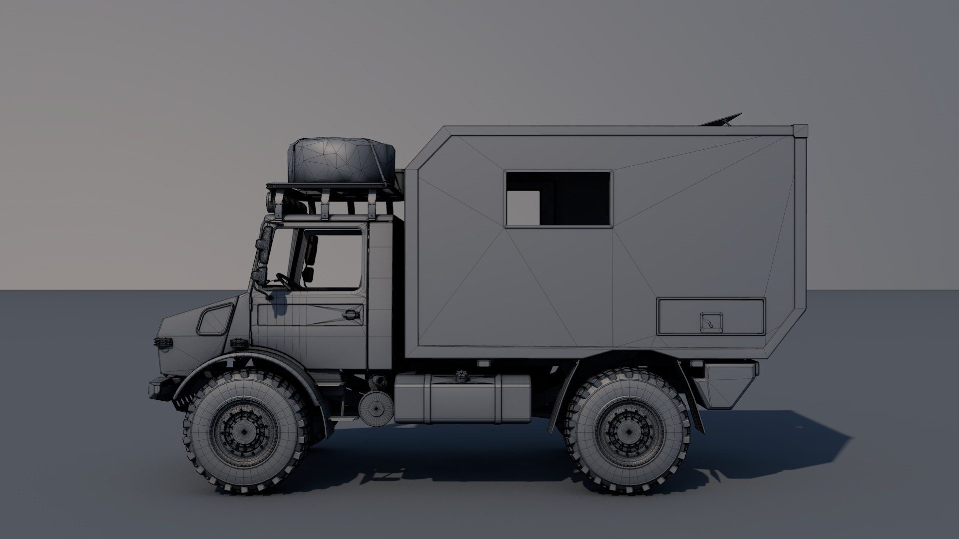 3D Model Unimog – Atlas 4×4 Mid-Poly - TurboSquid 1730453