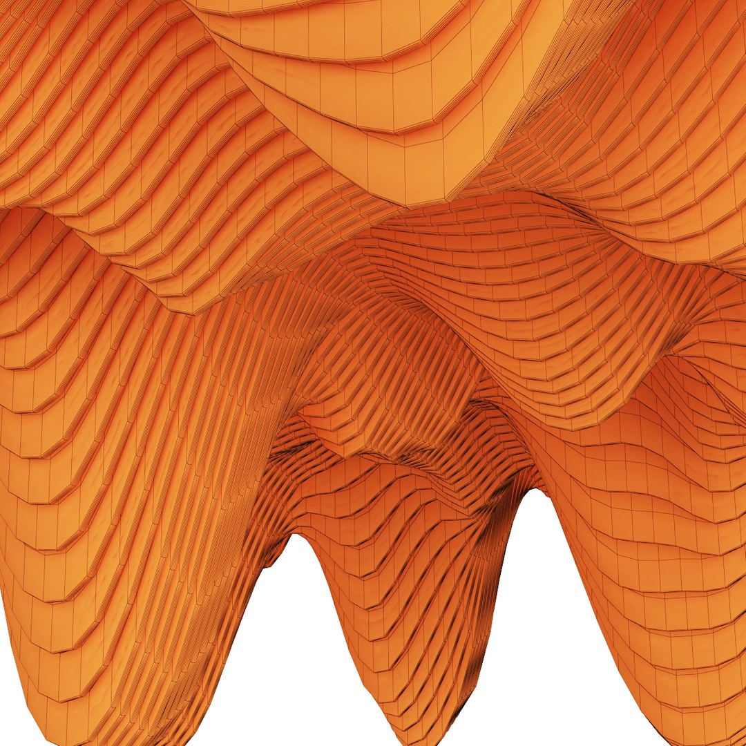 3D Parametric Wood Ceiling Model - TurboSquid 1488006