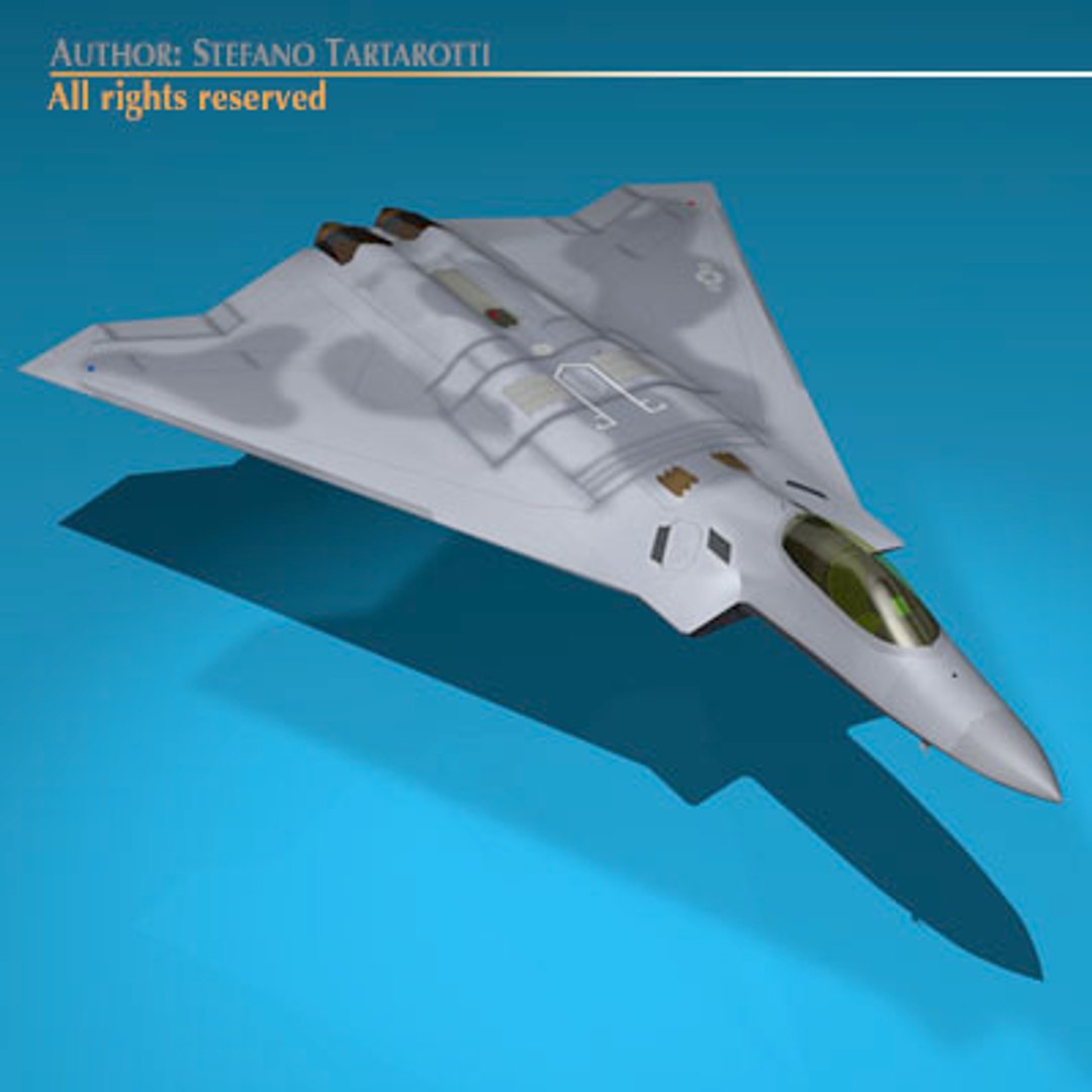 Fb-22 F-22 Fighter 3d Model