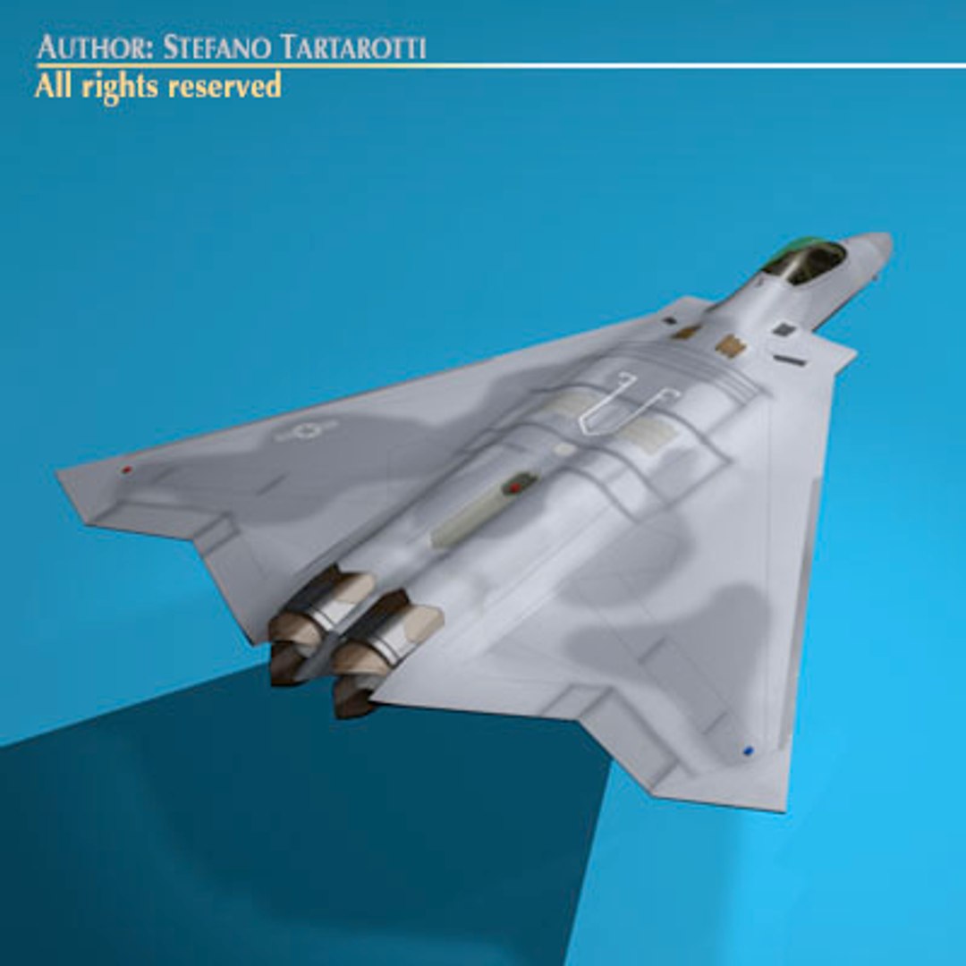 Fb-22 F-22 Fighter 3d Model
