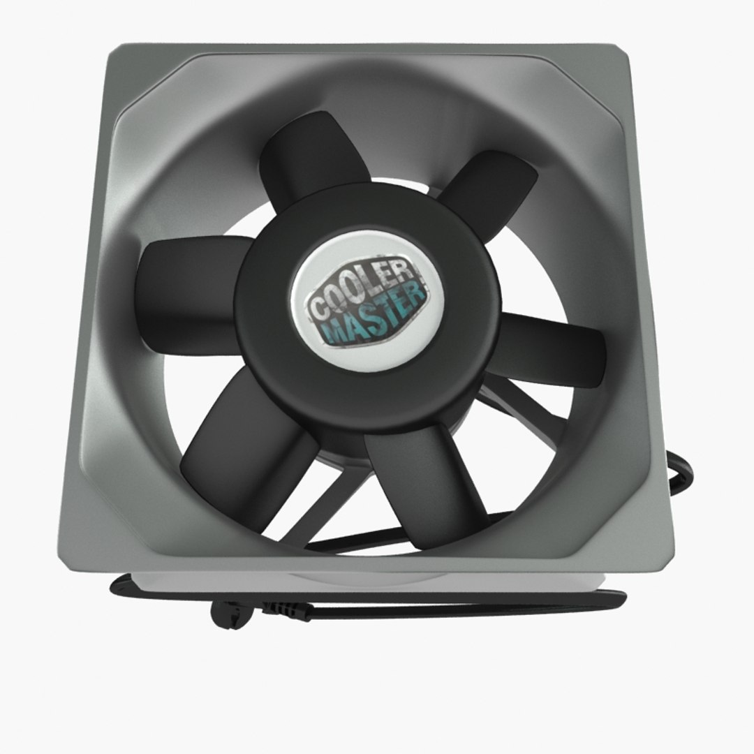 3d Model Cooling Fan