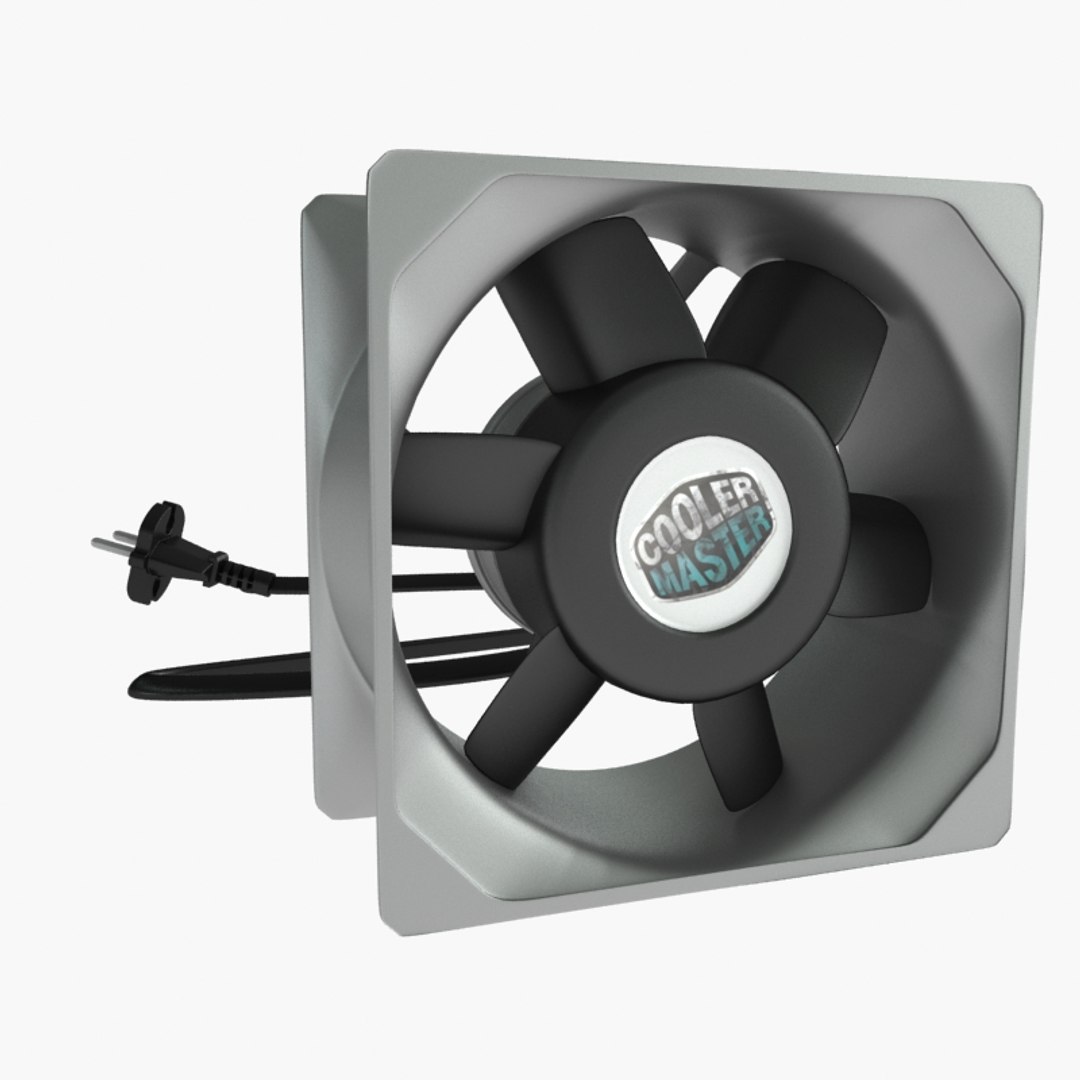 3d Model Cooling Fan