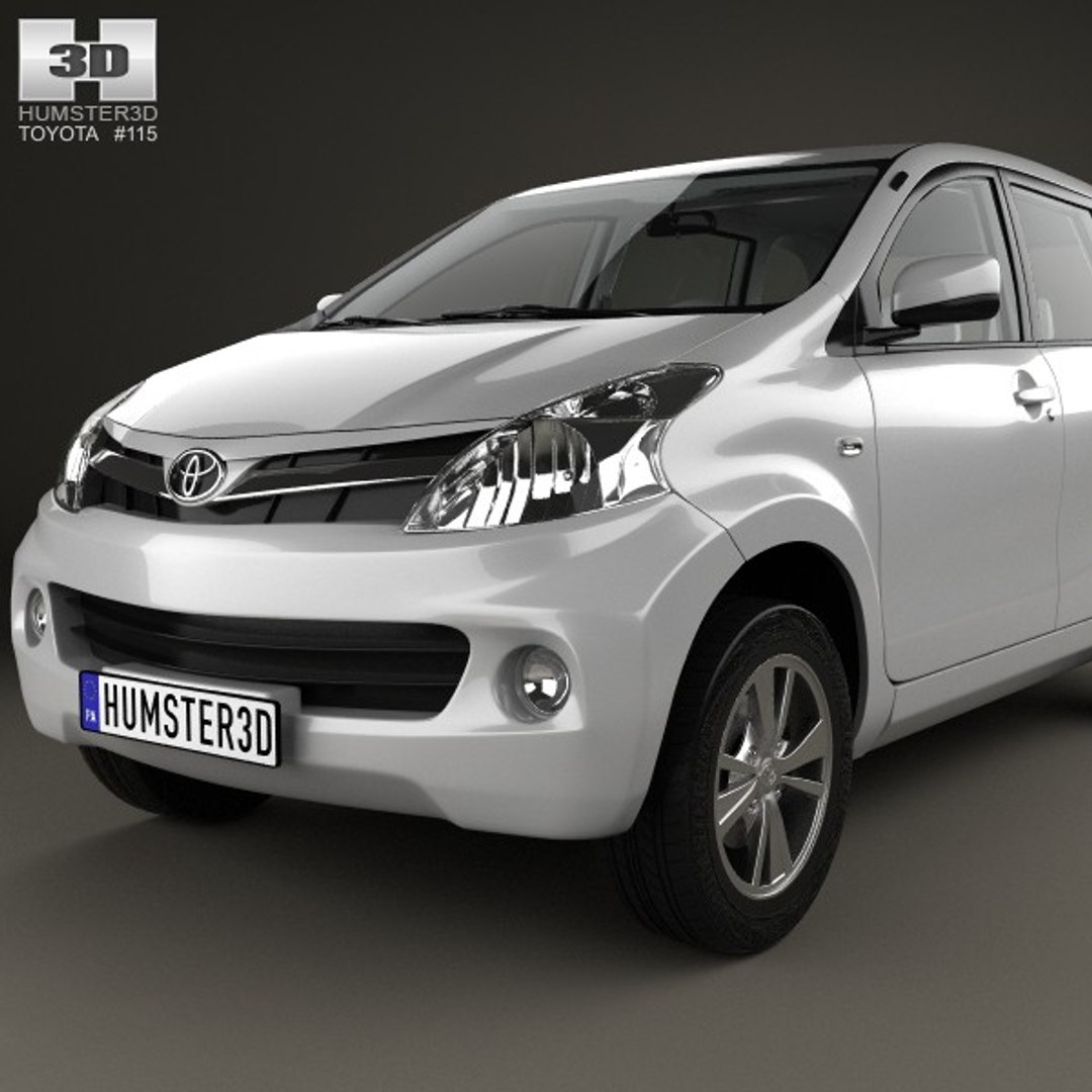 Interior Toyota Avanza 3d Model