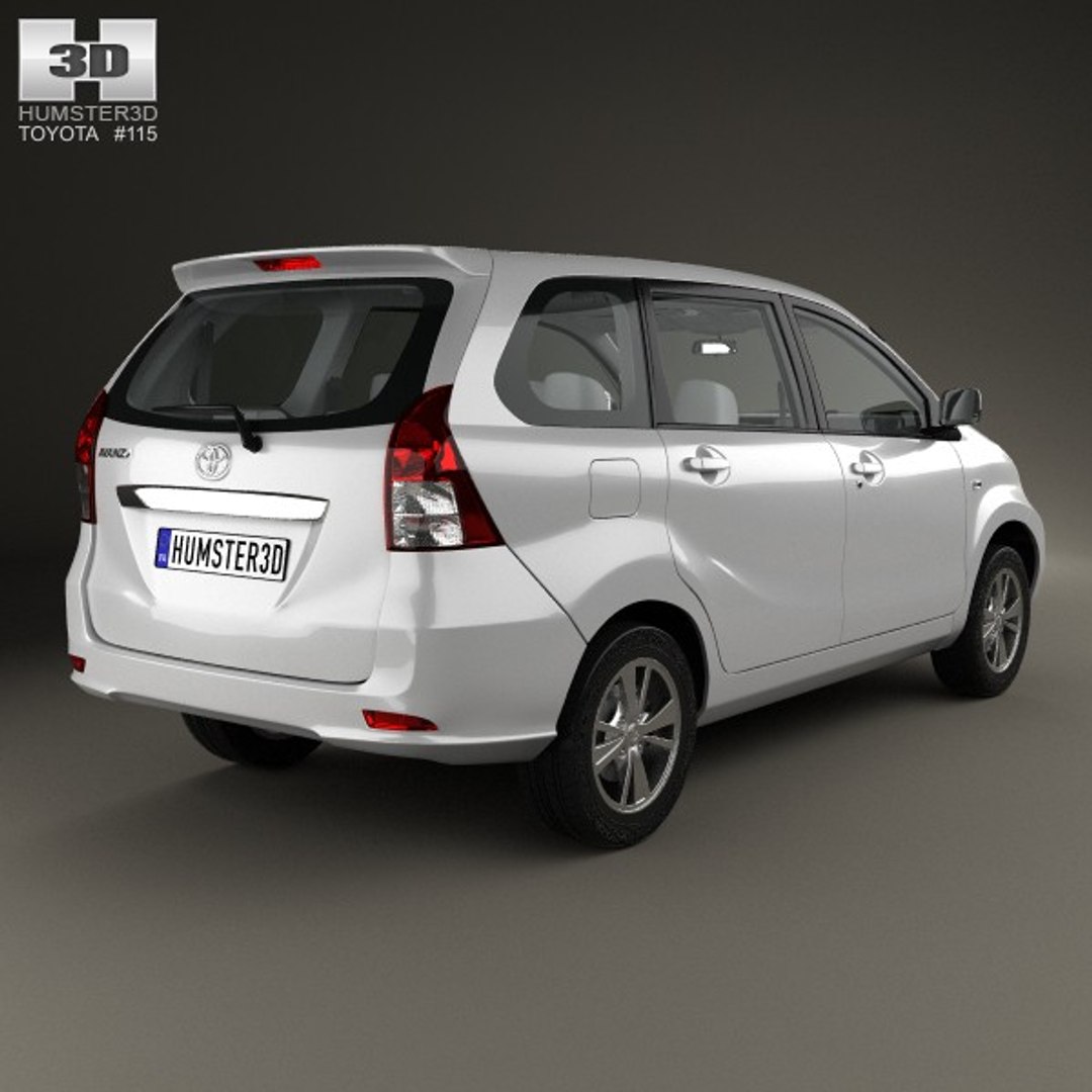 Interior Toyota Avanza 3d Model