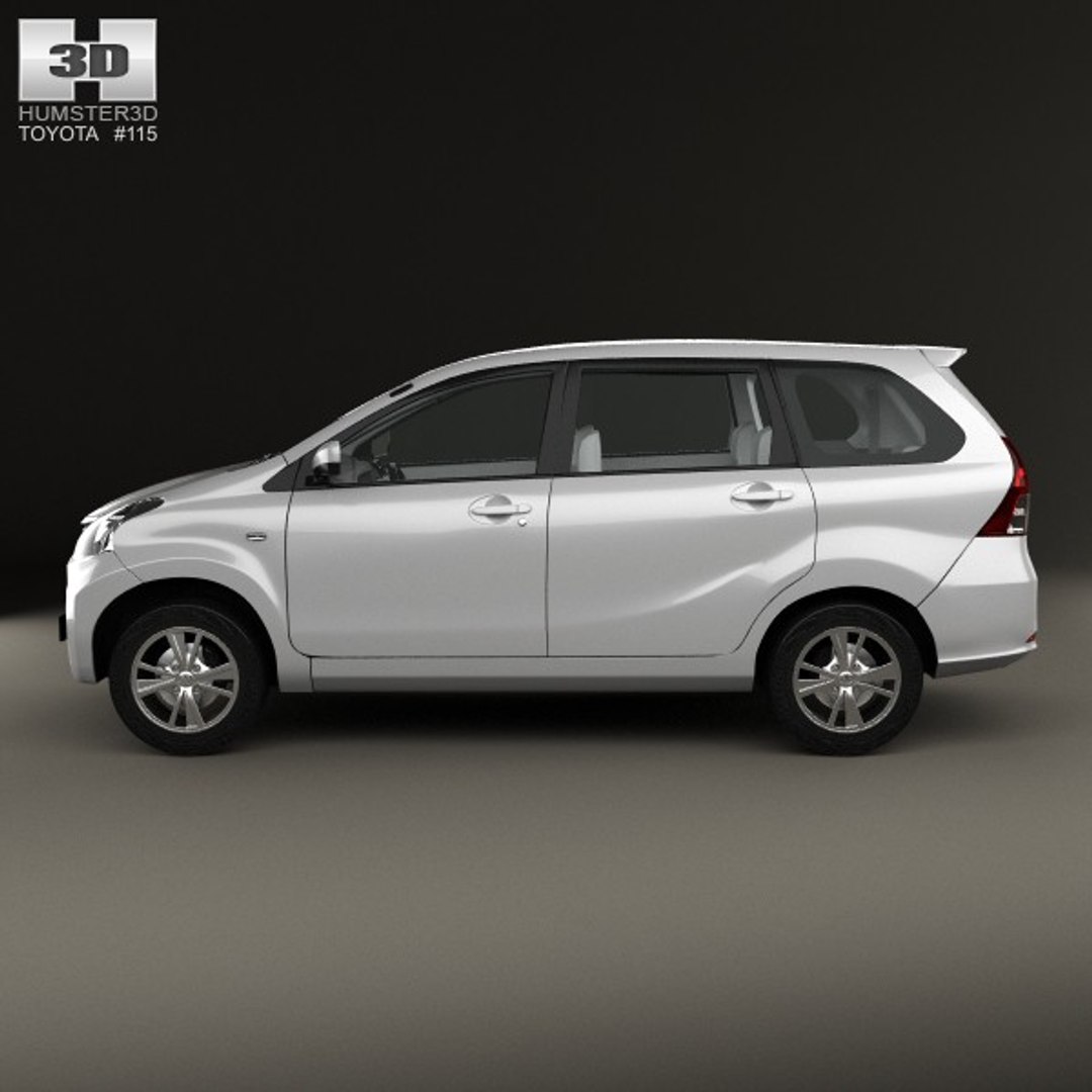 Interior Toyota Avanza 3d Model