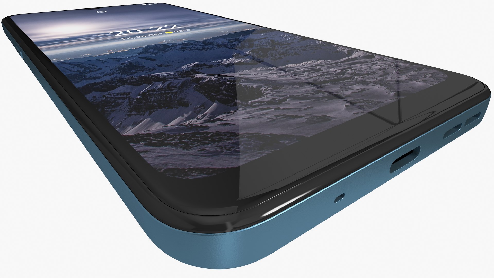 3D Nokia G21 Nordic Blue - TurboSquid 1989928