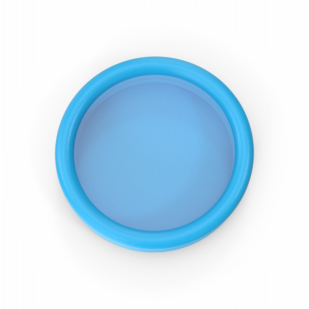 3D Rubber Pool With Water - TurboSquid 2166833