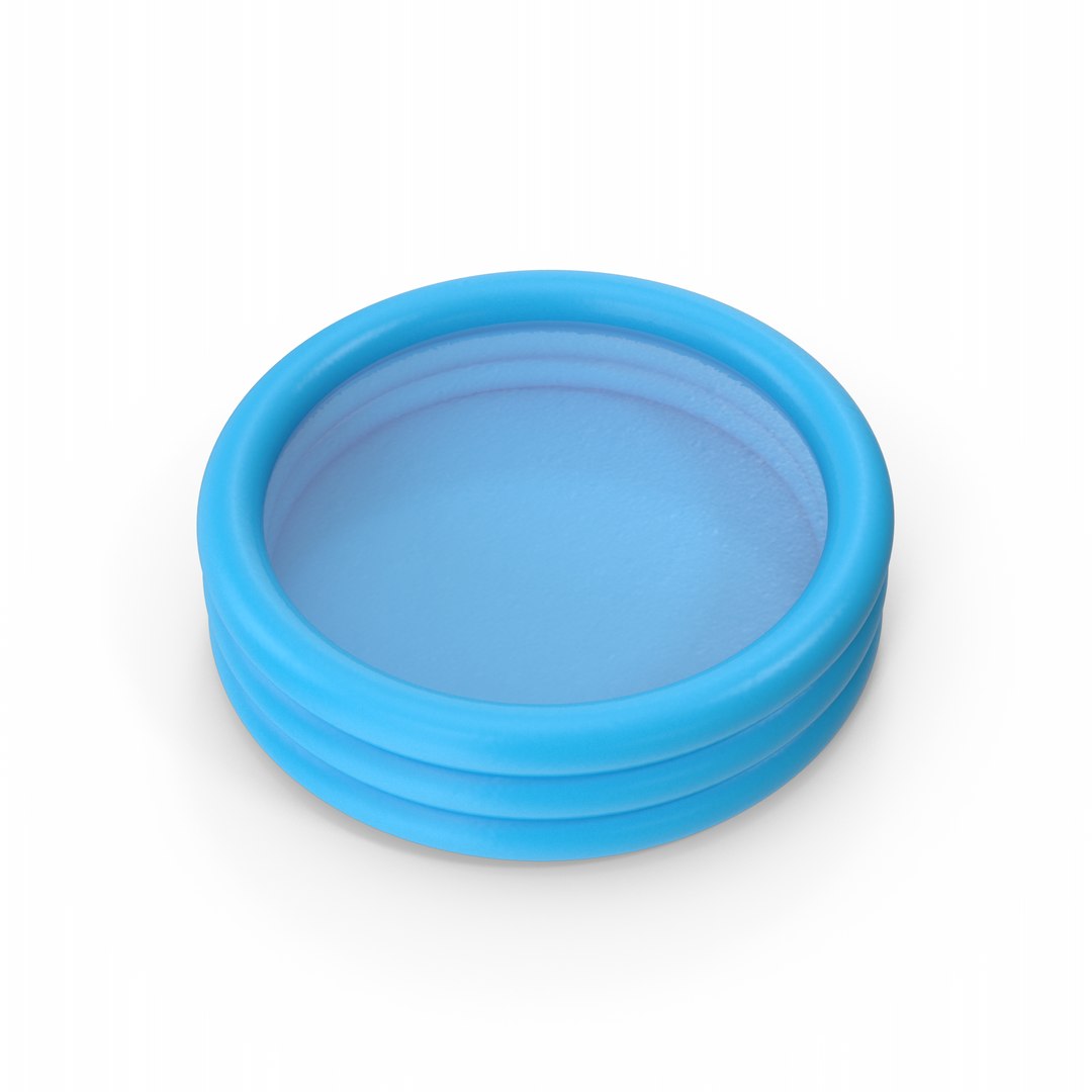 3D Rubber Pool With Water - TurboSquid 2166833